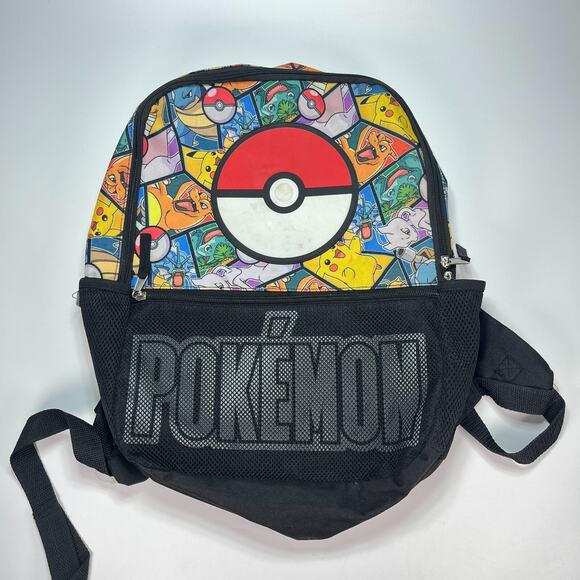 Bioworld | Accessories | Pokemon Bioworld Kids Pokemon Black Backpack ...